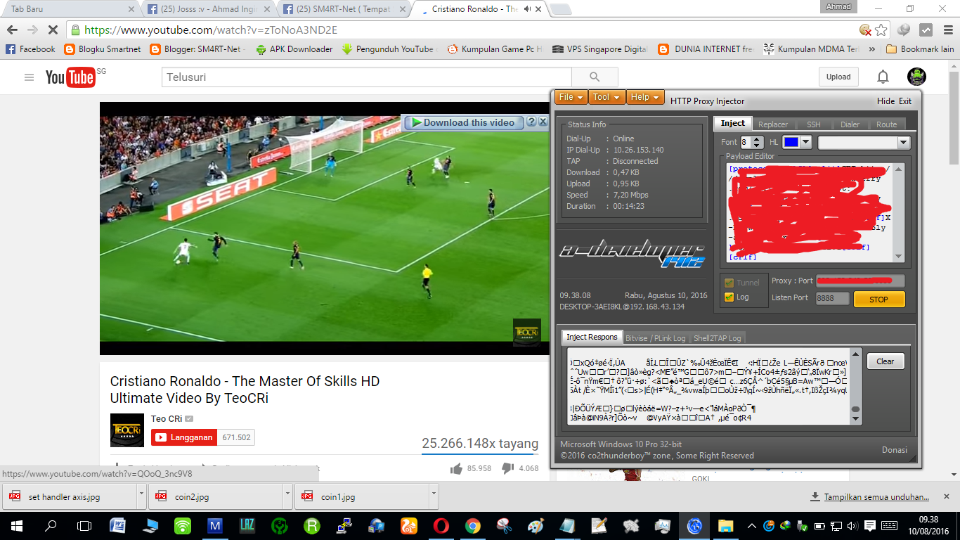Cara Konek HTTP Proxy Injector di PC Lengkap | JH3-VIP