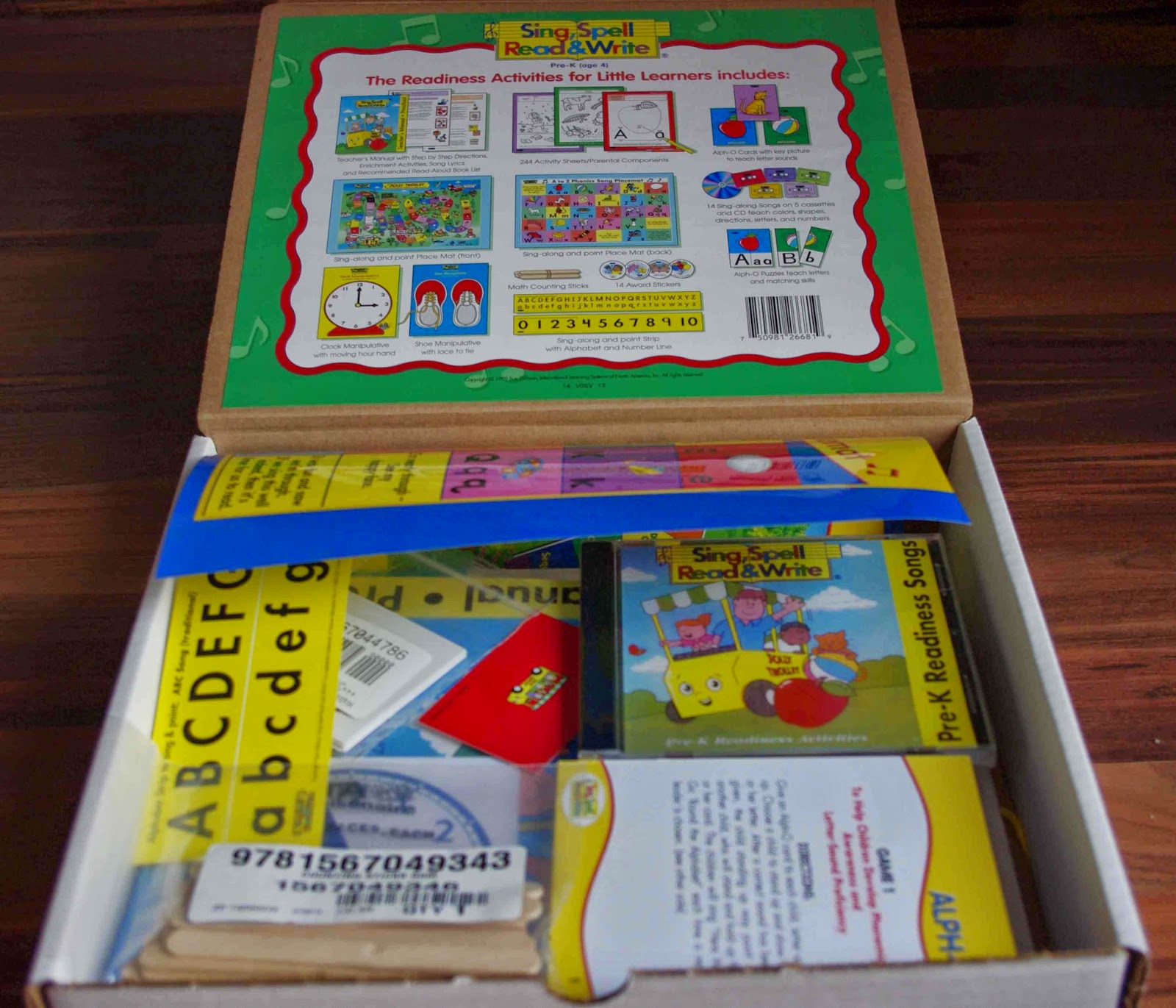 From Scratch Mom: Sing, Spell, Read & Write Pre-Kindergarten