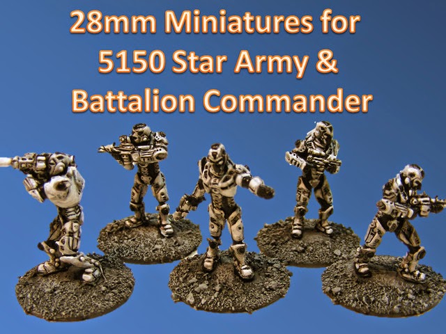 Tabletop Fix: Two Hour Wargames - 28mm SciFi Miniatures Kickstarter