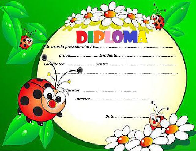 EDUCATIA CONTEAZA : DIPLOMA 6