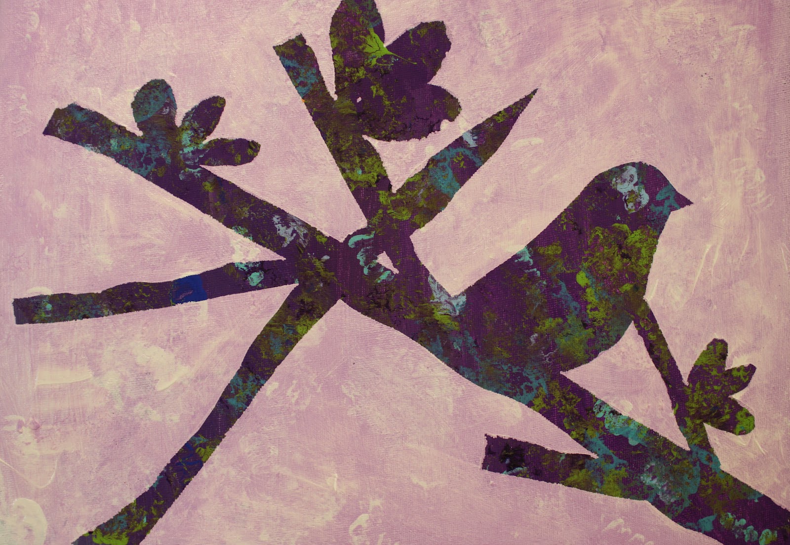 Jenni Horne : Positive and Negative Space Birds