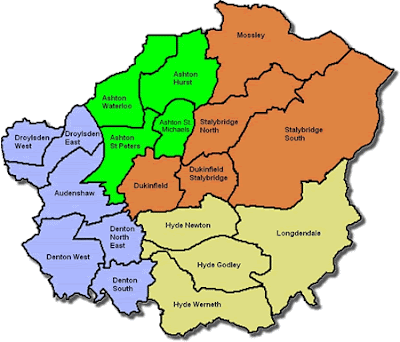 Carl Simmons - Independent: Map of Tameside