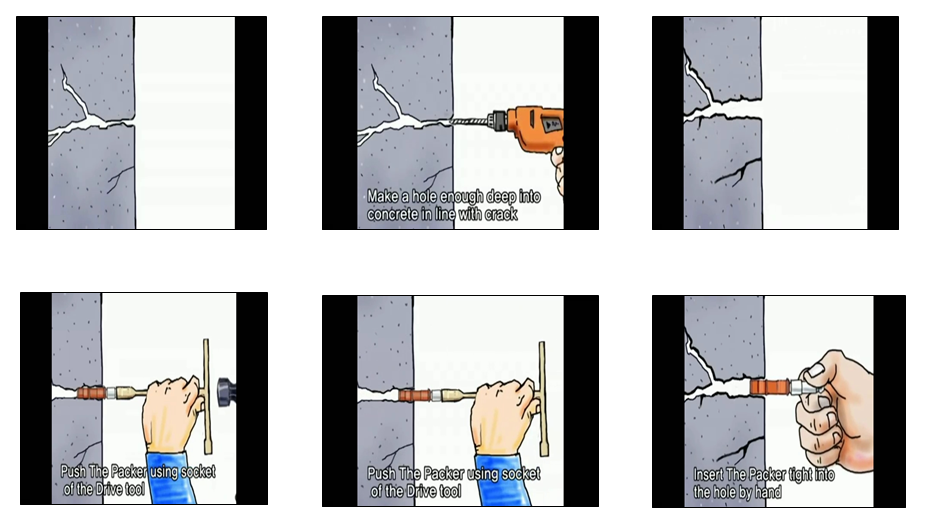 BRISB: PU Grouting Injection