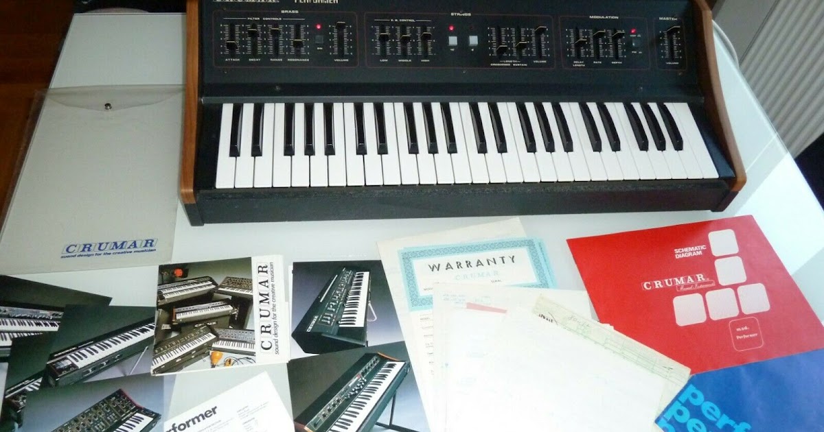 MATRIXSYNTH: Crumar PERFORMER w/ Extras