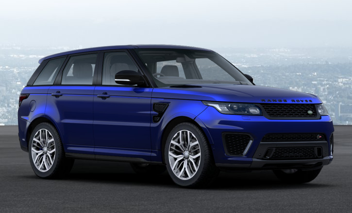 Land Rover Range Rover Sport SVR (2014 à 2017) - Couleurs