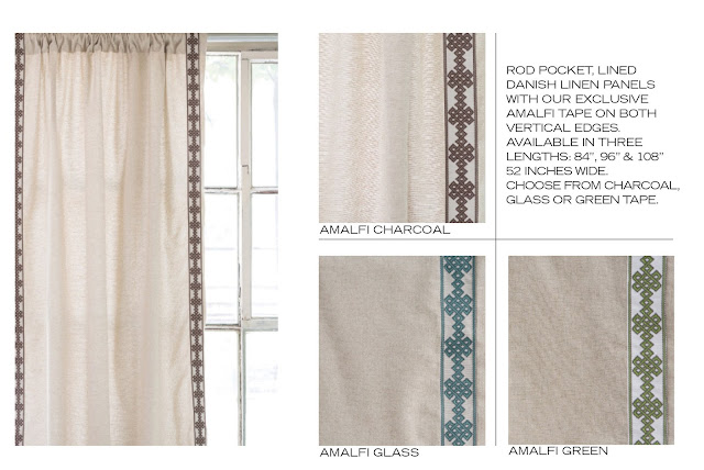 INSPIRED DESIGN: Introducing Lacefield Designs' Ready Made Drapery Panels