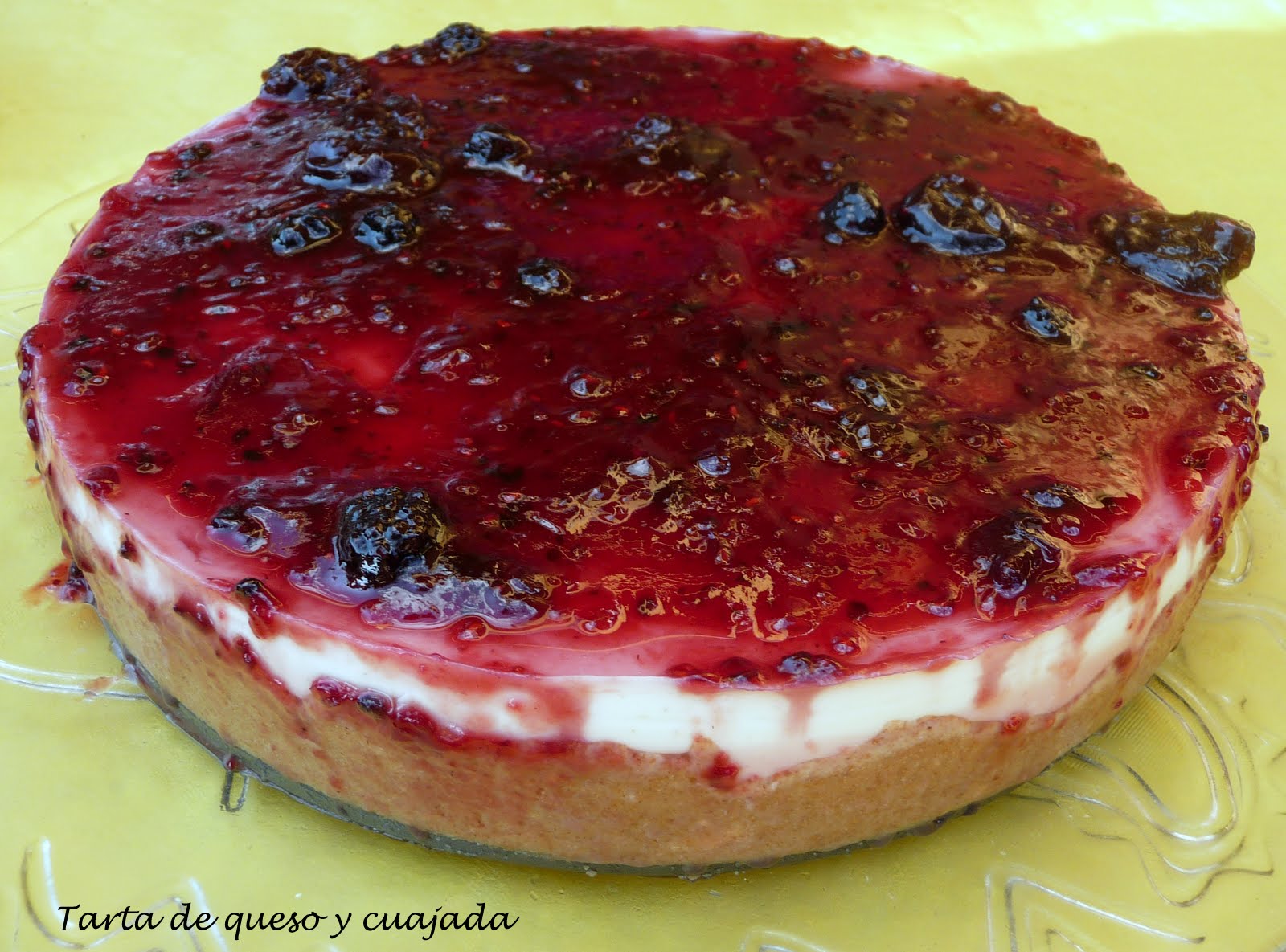 Las recetas de Raquel: Tarta de queso y cuajada