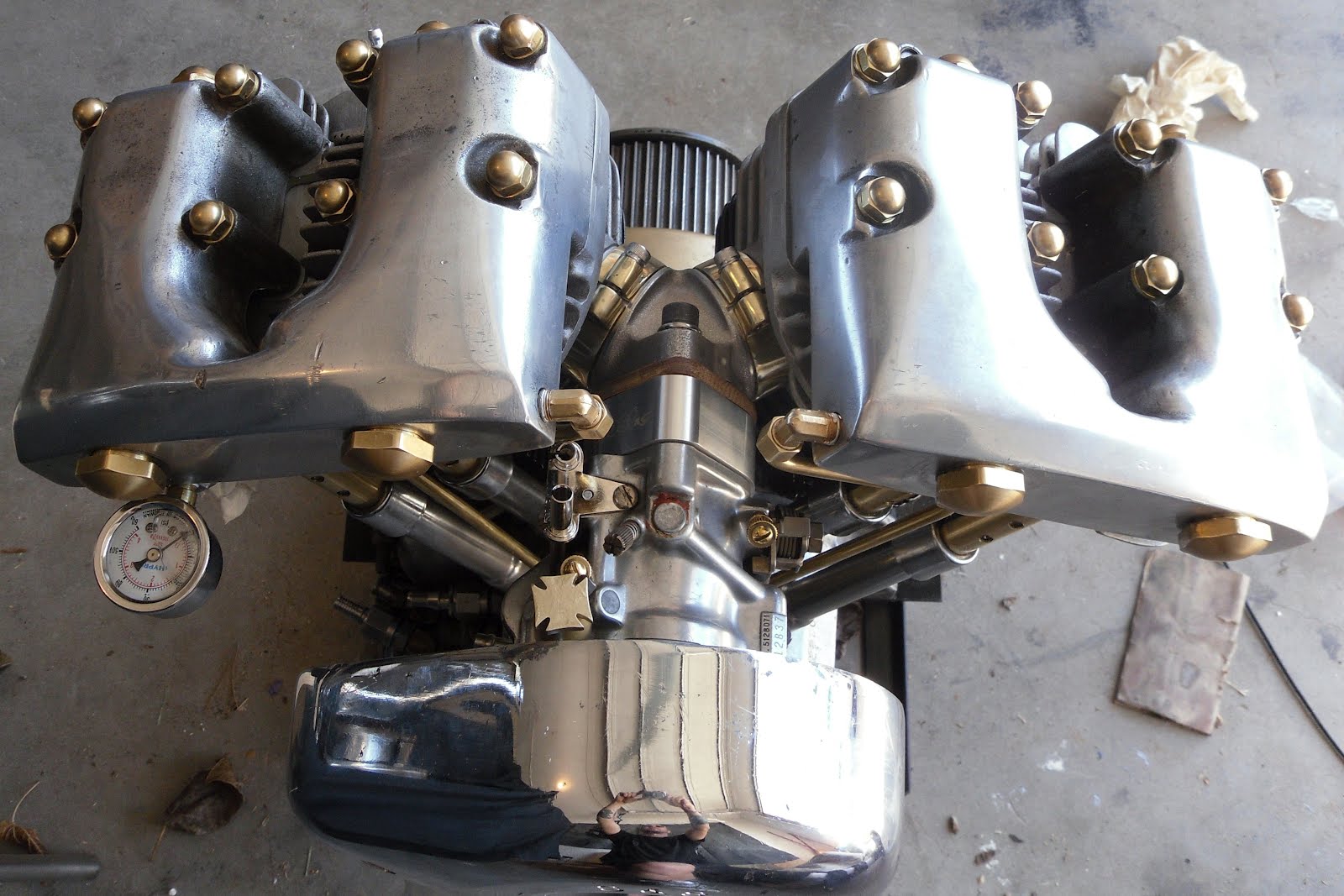 ZEN BASTARDS: shovel motor progress...o-ring intake clamp expert ...