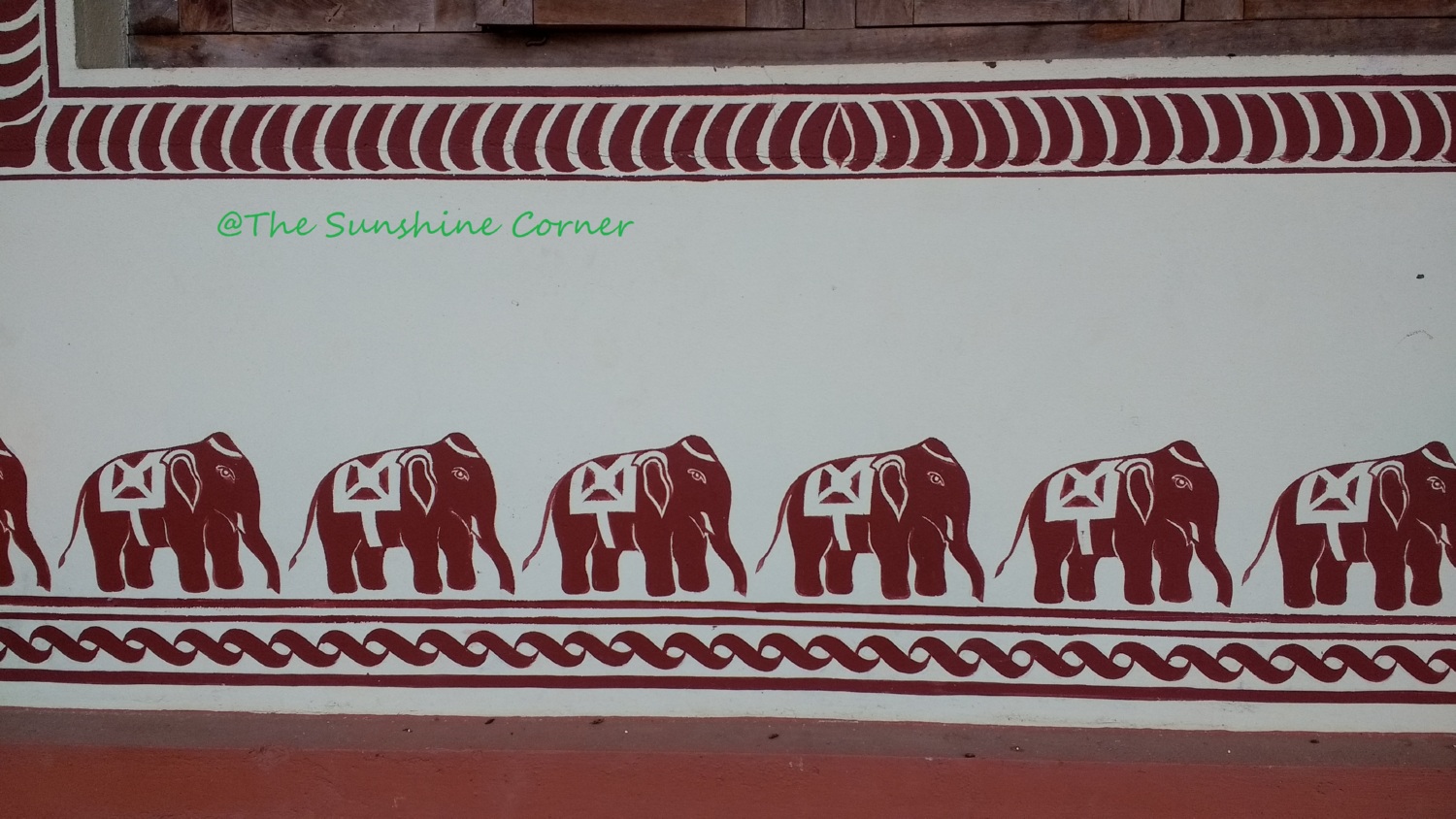 The Sunshine Corner: "Kaavi Kale", traditional art of Konkan