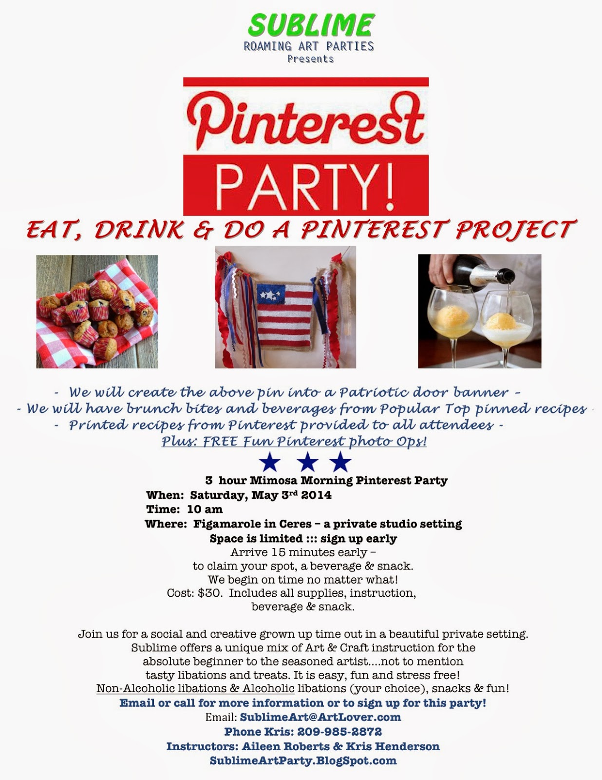 SUBLIME : Pinterest Party!