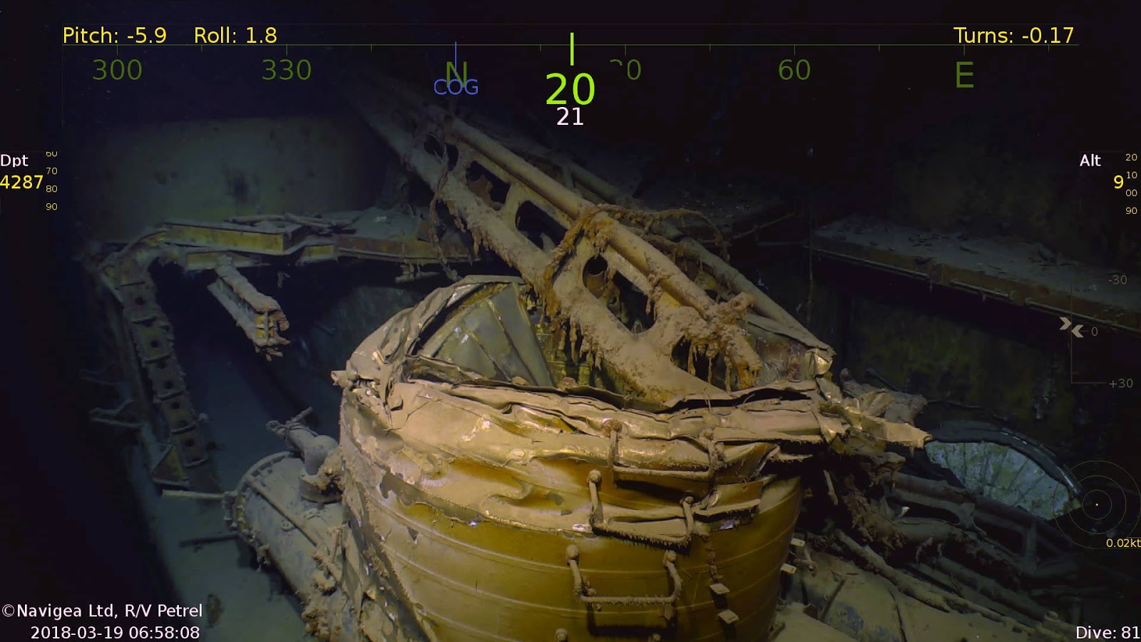The Wreck of the USS Juneau