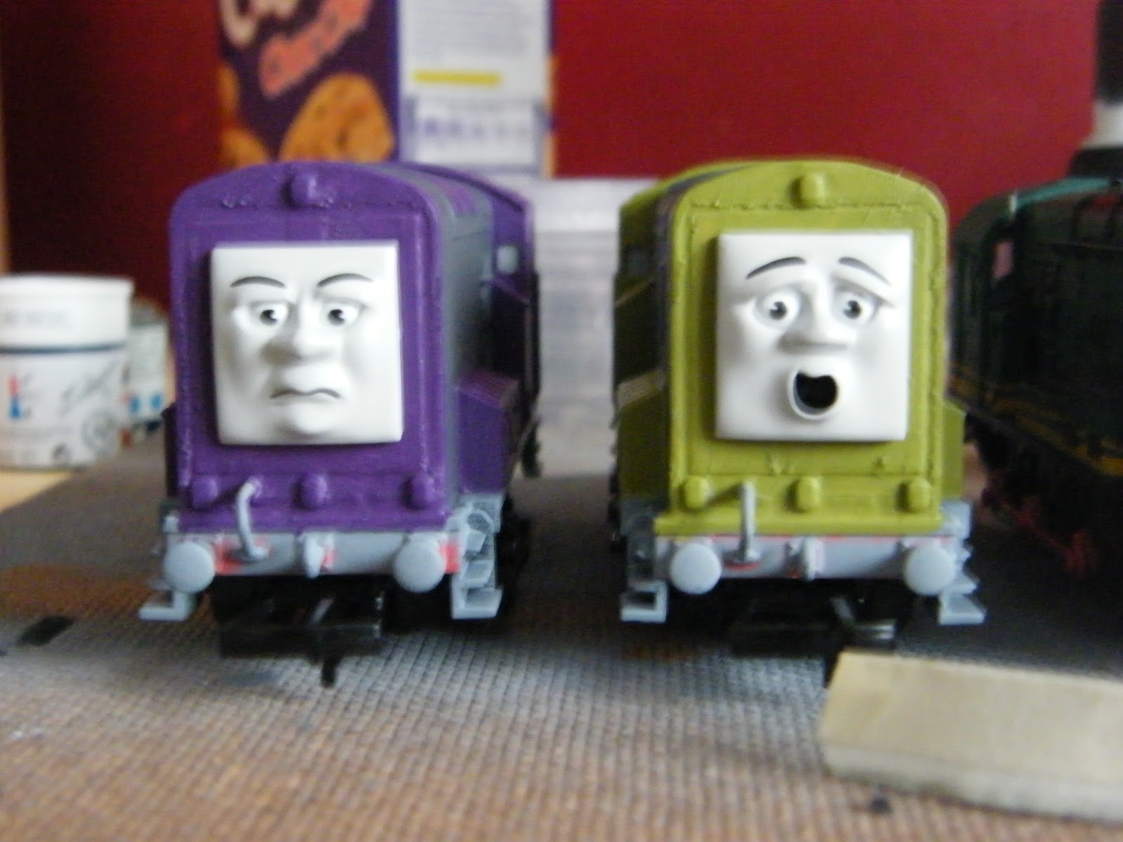 The World of Thomas The Tank Engine Modelling: Splatter & Dodge Project ...