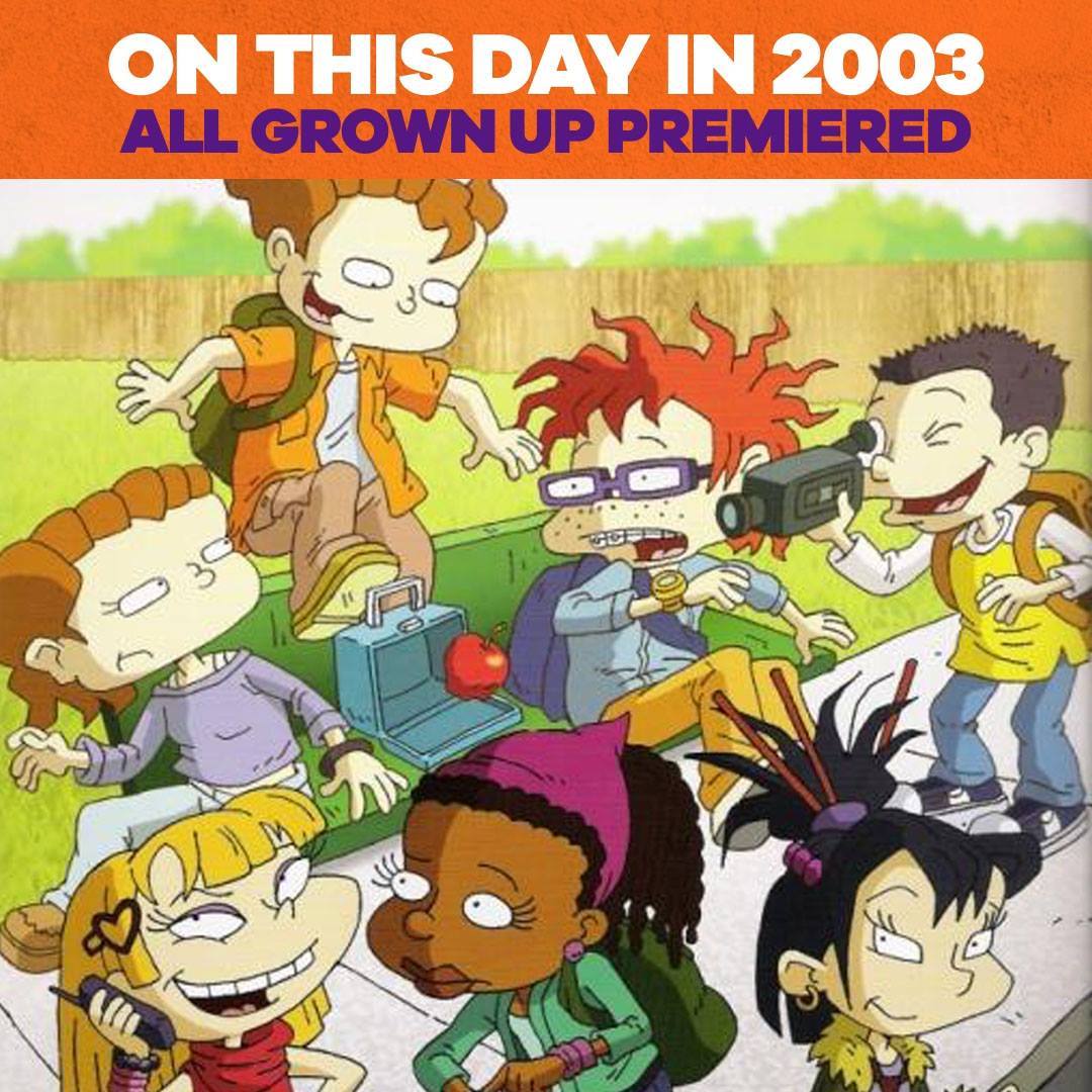 Nickalive On This Day In 2003 Rugrats All Grown Up Premiered On Nickelodeon