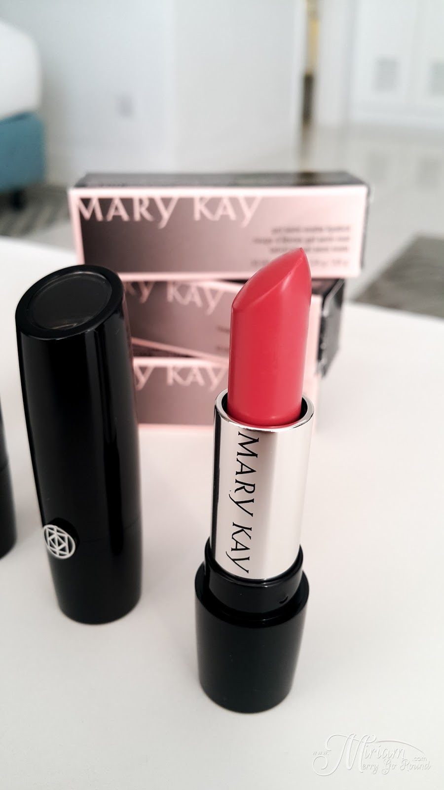 Mary Kay NEW Gel Semi-Matte Lipstick Review | ♥Miriam MerryGoRound♥