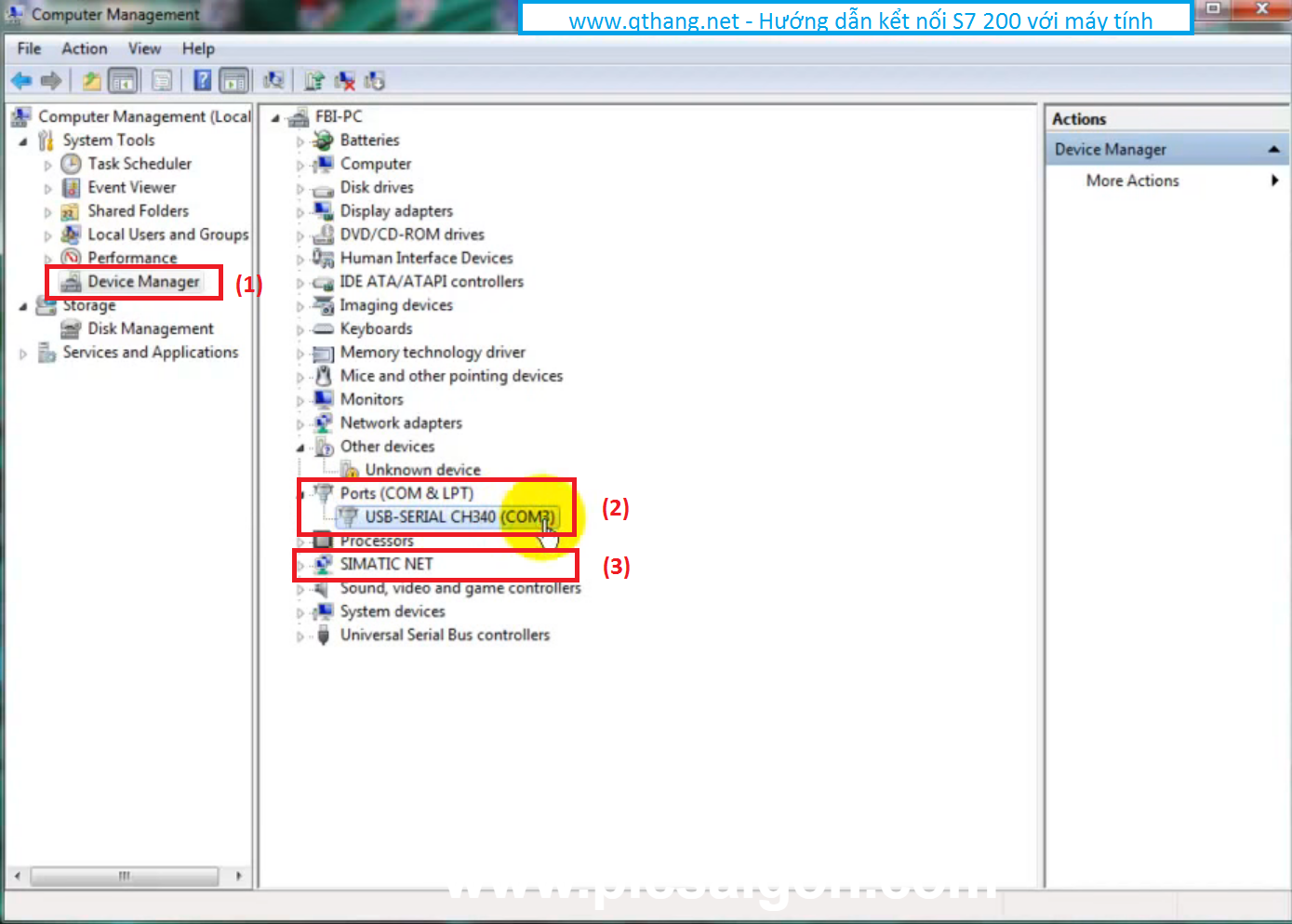 √ Hướng dẫn kết nối máy tính với PLC S7-200 sử dụng cáp USB PC/PPI ...