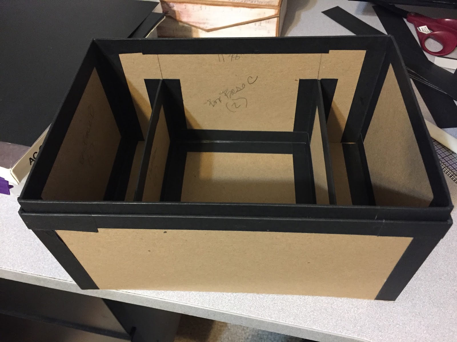 Deb's Crafty Side: Monograph Box