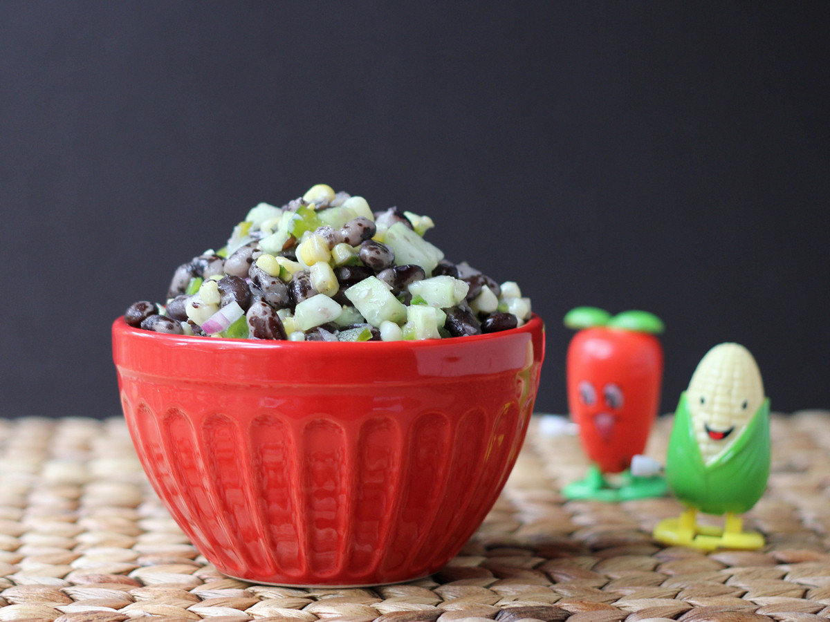 Cookistry: Spicy Orca Bean and Corn Salad