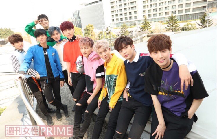 [170609] SF9 made their debut on japan! 9 handsome faces of the next ...