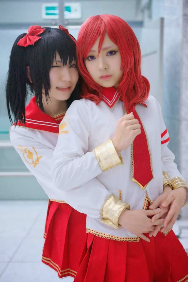 Cosplay love live school idol project by coser Ayato Asae with Yaya ...