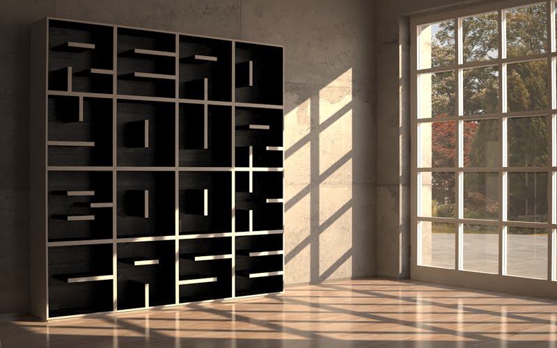 If It's Hip, It's Here (Archives): ABC Bookcase - Letters and Numbers ...