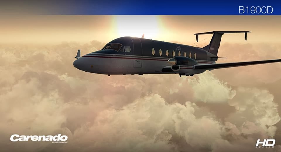 AirDailyX: Carenado B1900D New Exterior shots