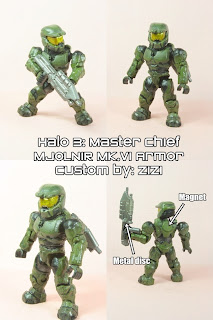 Micromatsing: Toyworks: Halo 3: Master Chief Mini Figure