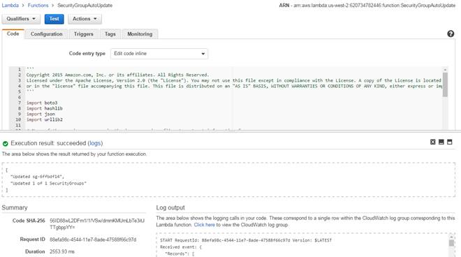 Data Tech Way: Update Security Groups Automatically Using AWS Lambda