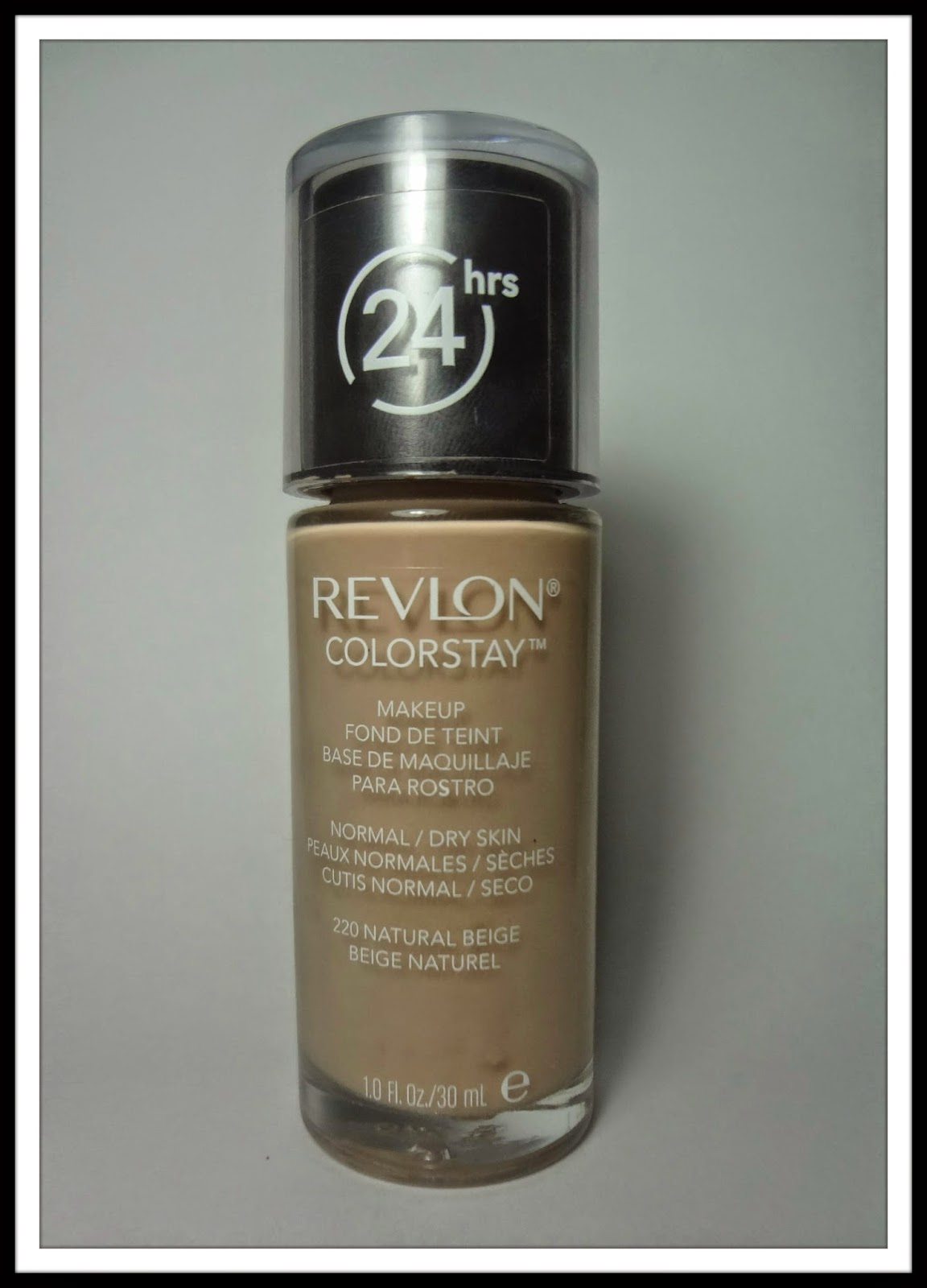Pensar Não Paga: Resenha: Base Revlon Colorstay 24h