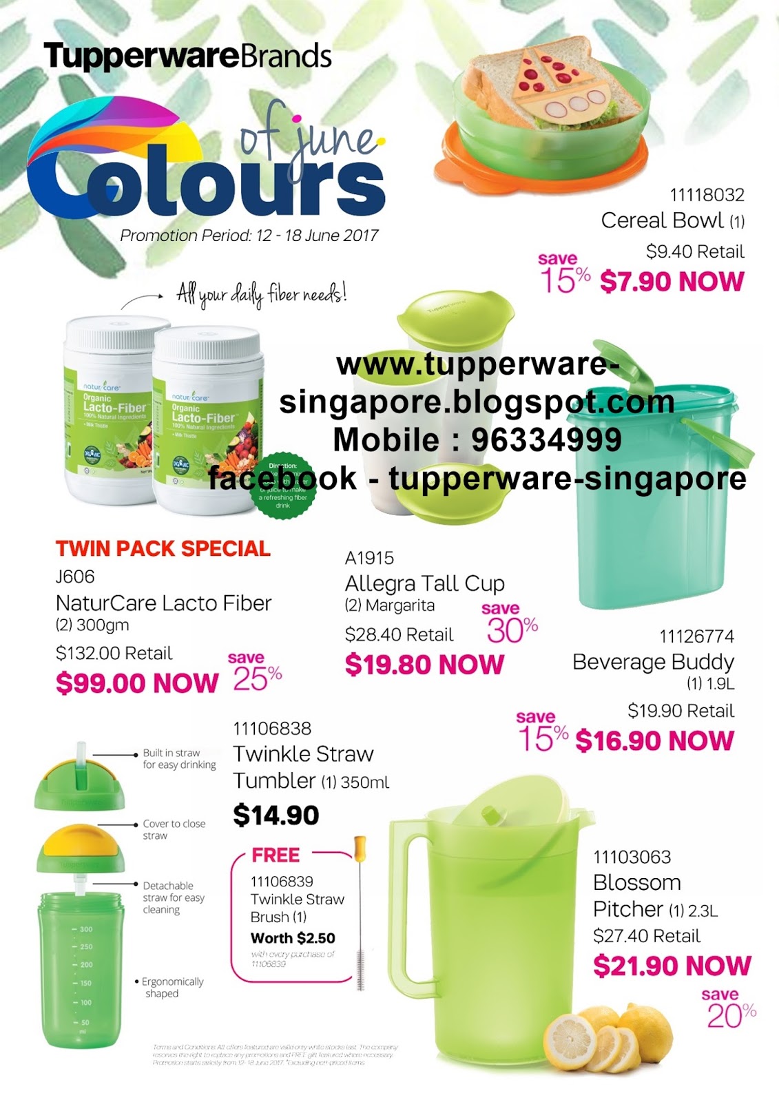 Buy Tupperware in Singapore: Special Promotions from 12th to 18th June ...