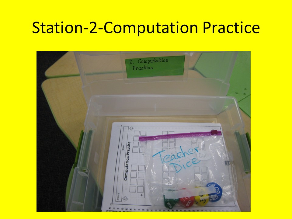 Math Stations Made Easy! | Believe To Achieve By Anne Rozell