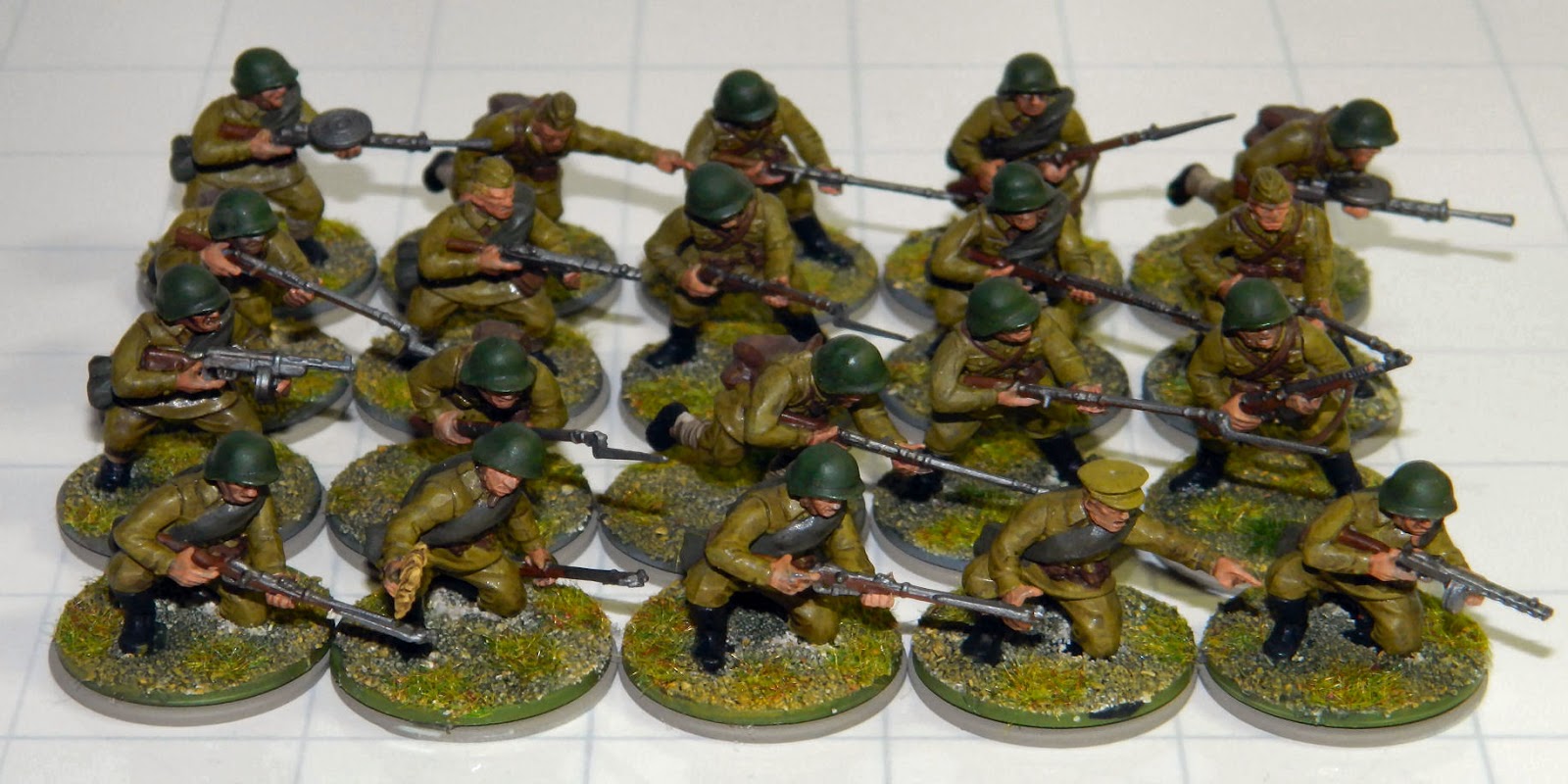 Hazdrubal's Wargaming Blog: 28mm ww2 Soviets