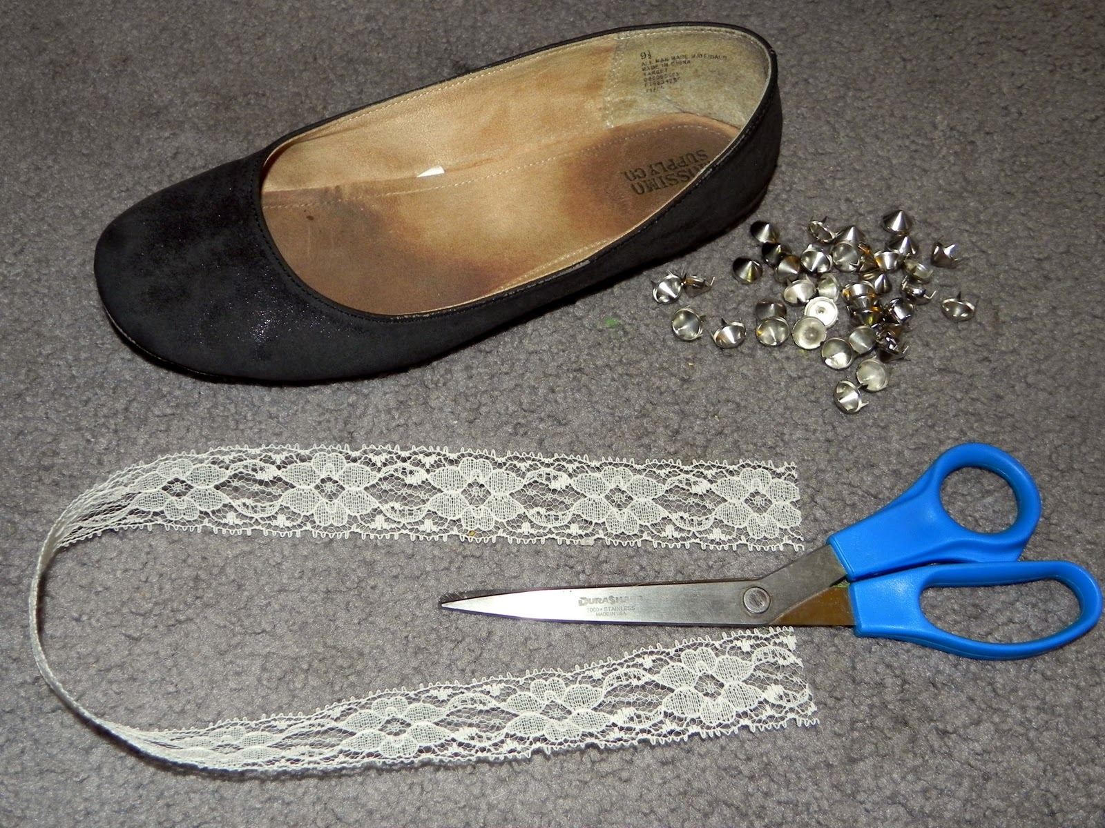 Smart n Snazzy: DIY ~ Refashioned Pretty & Punk Shoes