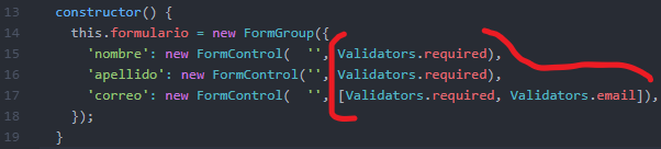 ELECTROBÓVEDA: Angular: 38. Formularios. Validaciones
