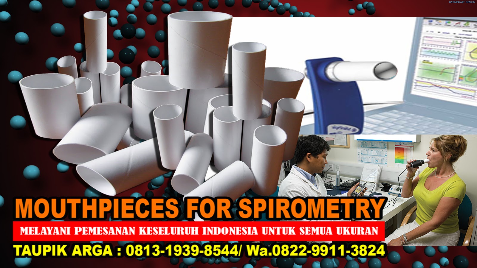 Kertas Mouthpieces Untuk Spirometer Pesan/Beli Di Agen Jakarta: Kertas ...