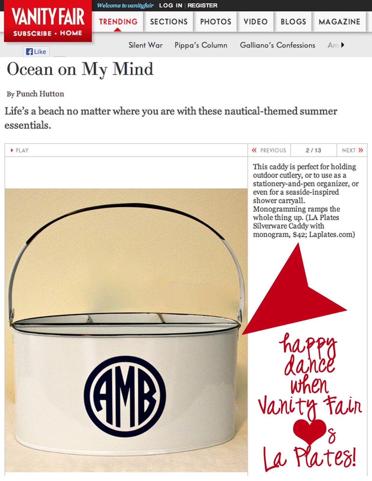 La Plates Blog: June 2013