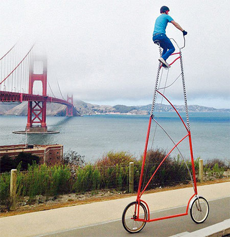 World’s Tallest Bicycle | better old days