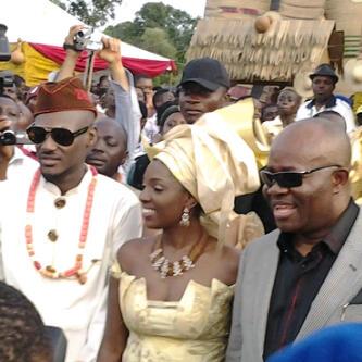 Beautiful African: Photos from 2face and Annie's Traditional Wedding