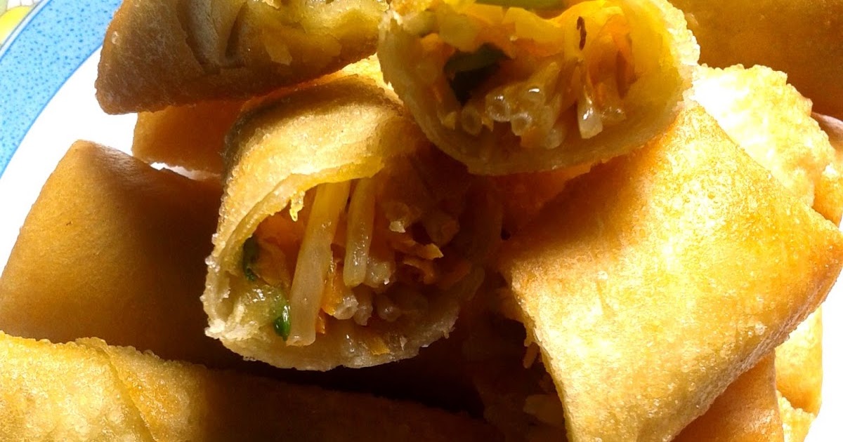 NAILY'S KITCHEN: RESEPI : SANTAI MINUM PETANG. POPIA SAYUR & LEPAT PISANG