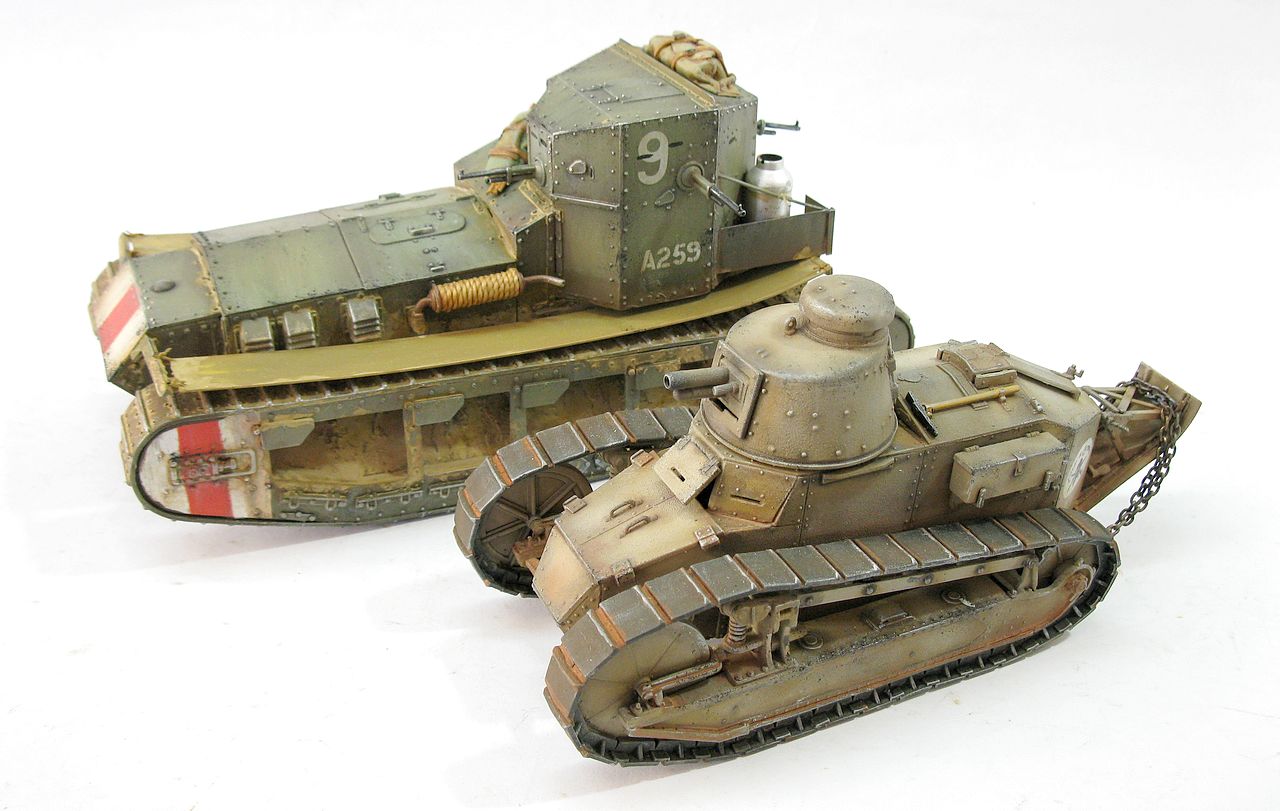 Panzerserra Bunker- Military Scale Models in 1/35 scale: Renault FT 17 ...