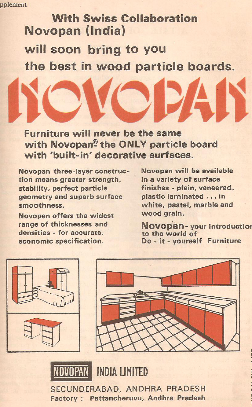 NOVOPAN Vintage Ad - Classic Indian Advertisements