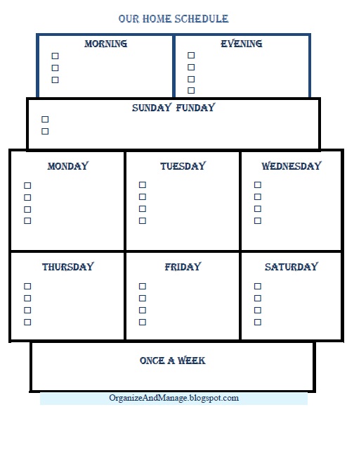 Organize & Manage: Free Printables