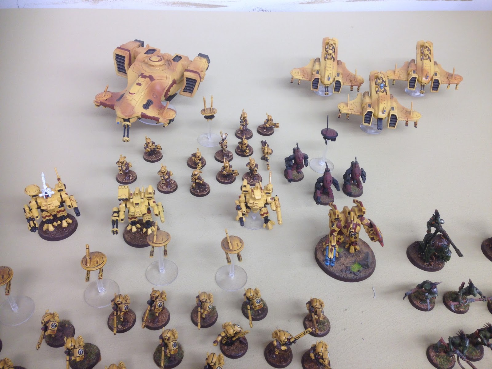 Quendil's World: Tau & Kroot Army