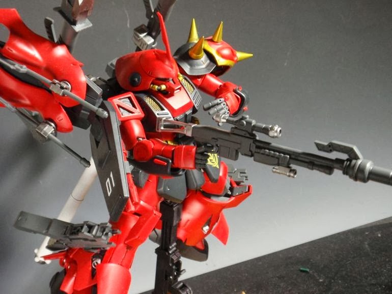 MG 1/100 Marasai "Johnny Ridden Use" - Custom Build - Gundam Kits ...