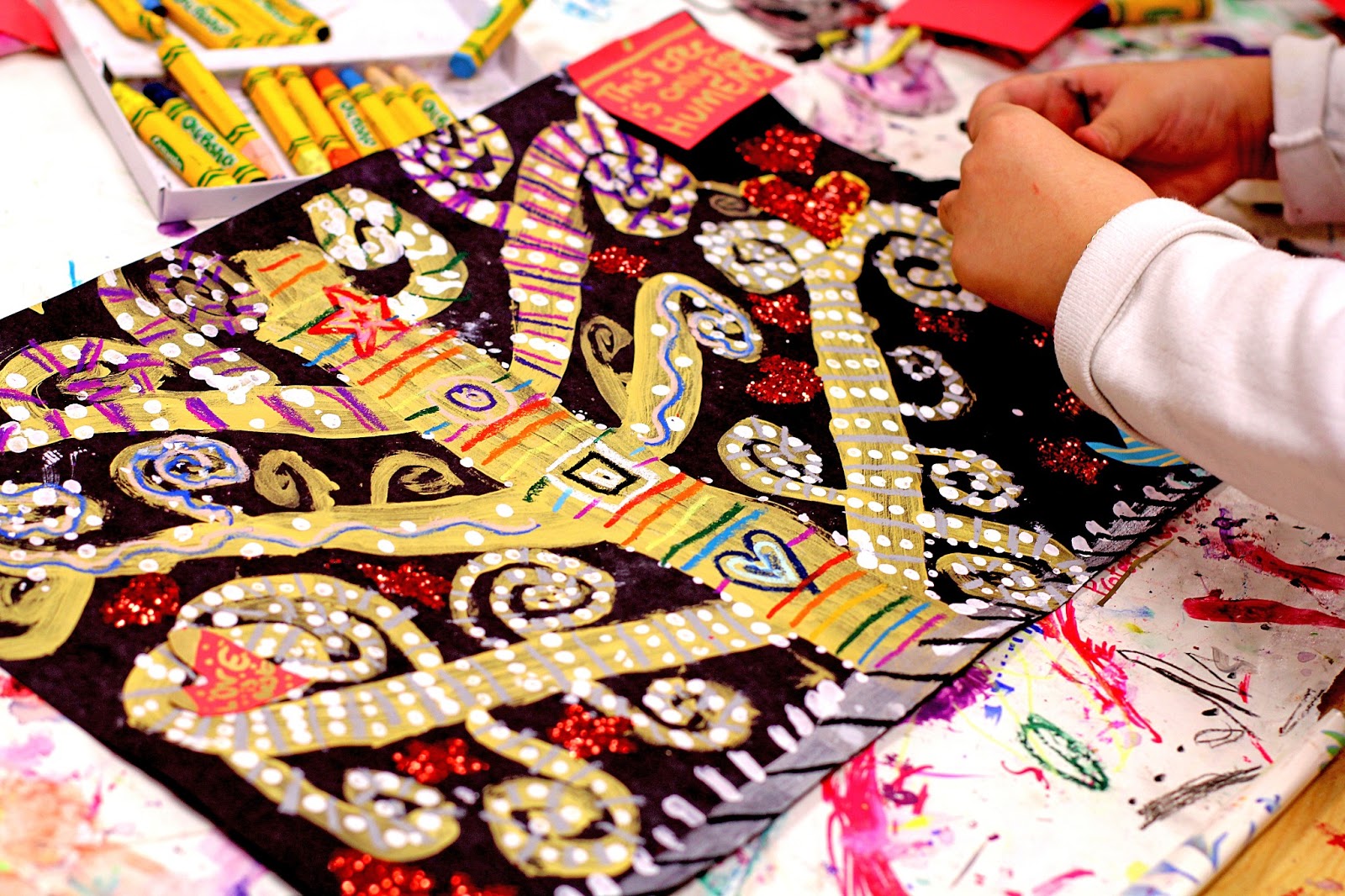 Klimt Tree Of Life Art Lesson Mosaic The Tree Of Life Gustav Klimt