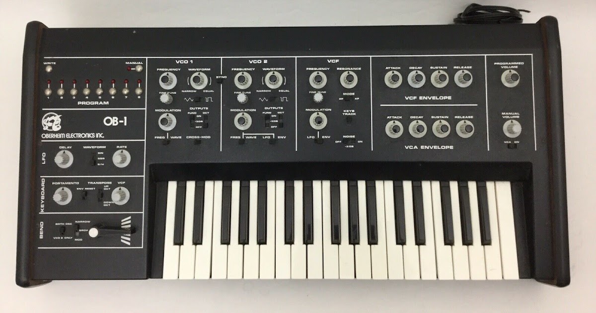 MATRIXSYNTH: Oberheim OB1 Vintage Synth