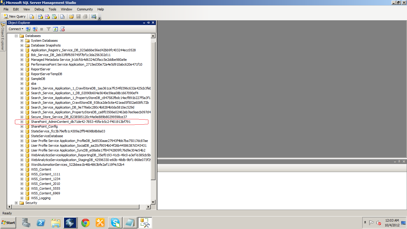 SharePoint Knowledge: Recovering a SQL Server Database from Suspect Mode SharePoint Knowledge: Recovering a SQL Server Database from Suspect Mode