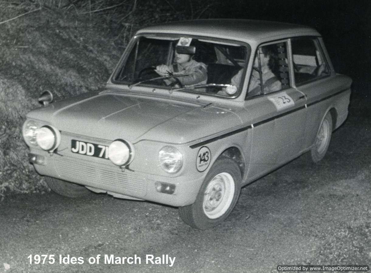Russ Cooper Rallying: 1974, Hillman Imp Sport