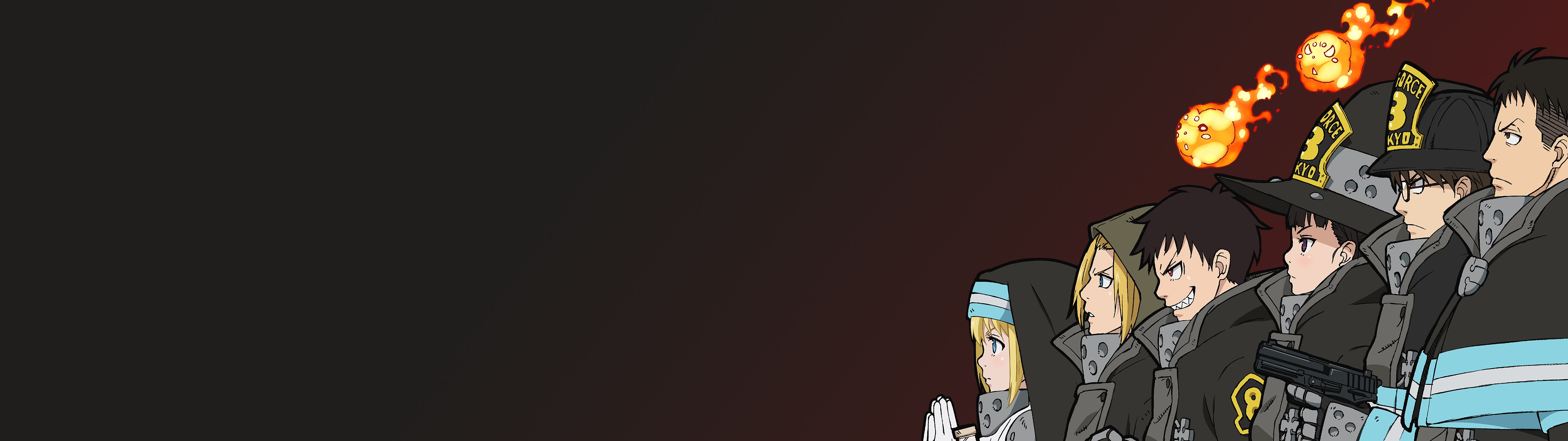 Fire Force, Special Fire Force Company 8, Characters, 8K, #18 Wallpaper ...