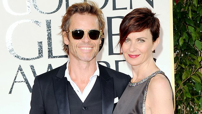Super Hollywood: Guy Pearce With His Wife Kate Mestitz In Images And ...