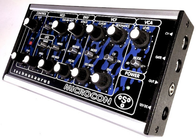 MATRIXSYNTH: Technosaurus Microcon Analog Mini Mono Synth